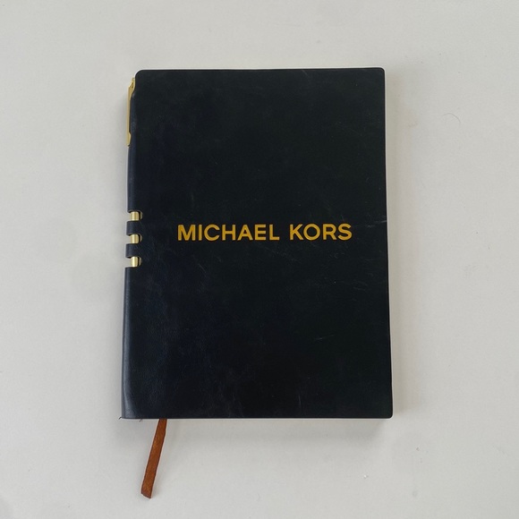 Michael Kors | Office | Michael Kors Leather Notebook With Pen | Poshmark